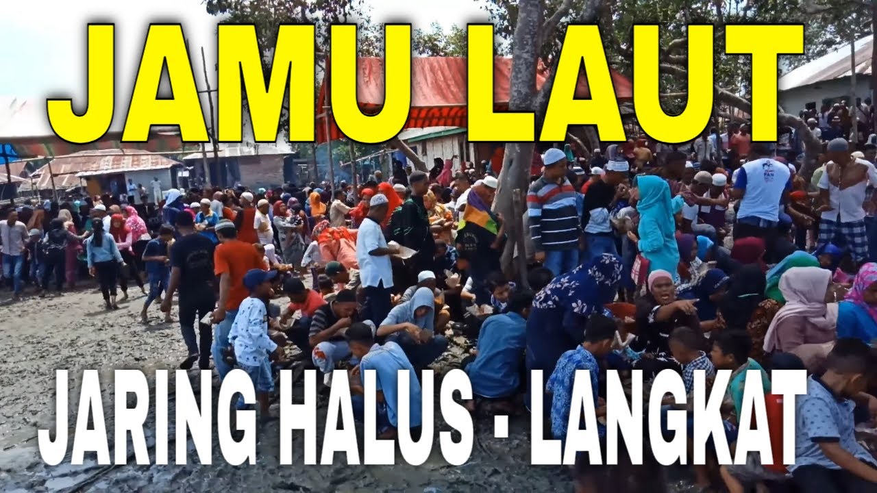 KEARIFAN LOKAL INDONESIA JAMU LAUT DESA JARING HALUS KAB LANGKAT - YouTube