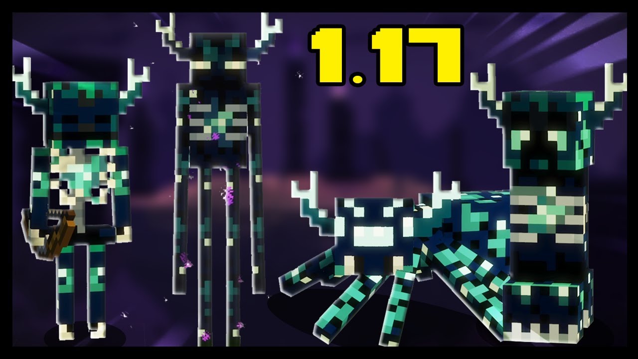 CRIARAM VARIANTES DE MOBS PARA A DEEP DARK CAVES DO MINECRAFT - YouTube