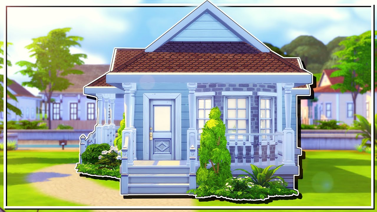 The Sims 4 | NOT SO BERRY: GENERATION MINT STARTER HOME 🍓 | Speed Build ...