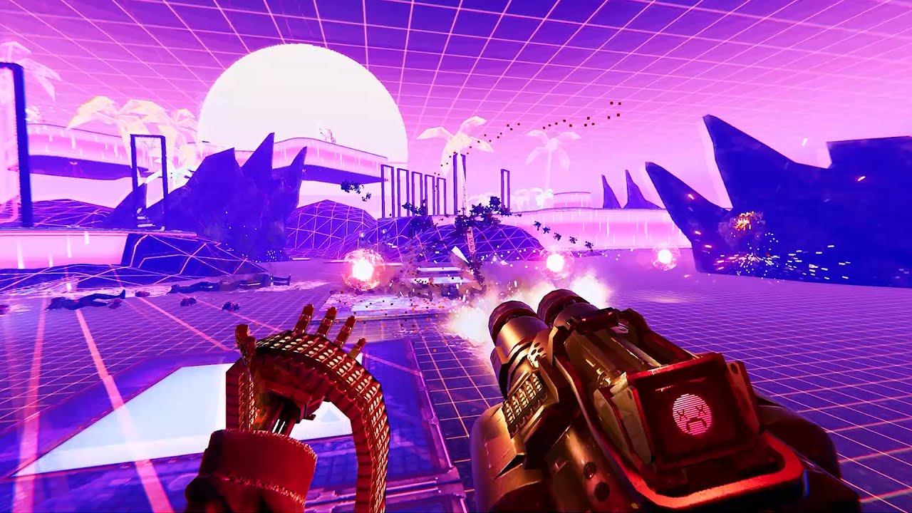 Turbo Overkill - Ultraviolent Cyberpunk FPS Trailer | PS4, PS5 - YouTube