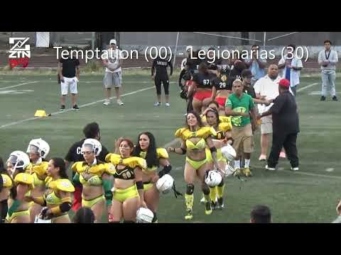 🏈👙 Temtation Team vs Legionarias Show Time, Tochito en Lencería.
