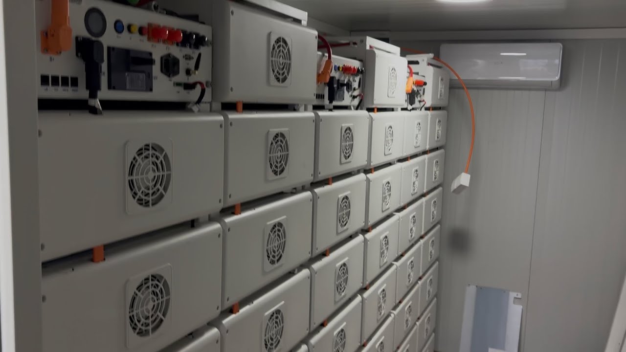 645 kWh Deye STS System zu Besuch auf der Baustelle bei Firma ASA - YouTube