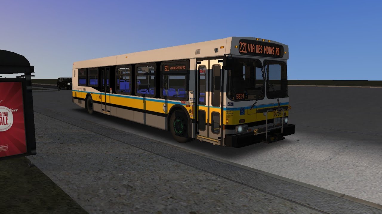 FINAL DAYS OF OPERATION (MBTA Route 221 Fort Point) New Flyer D40LF ...