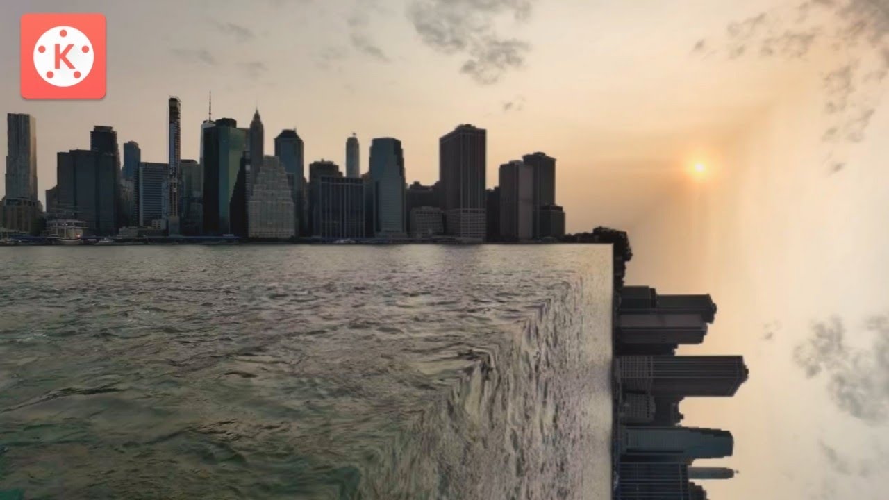 Inception world bend/ Mirror Effect in Kinemaster | Kinemaster video ...