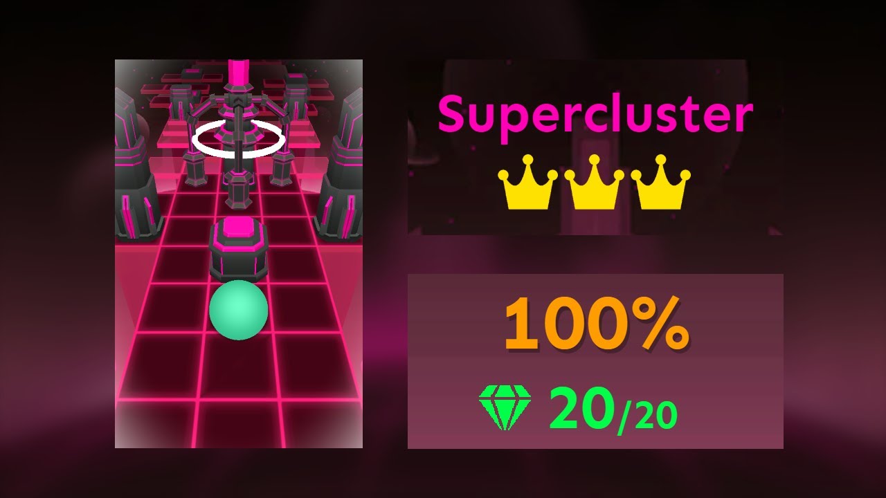 Rolling Sky Remake: Supercluster - YouTube