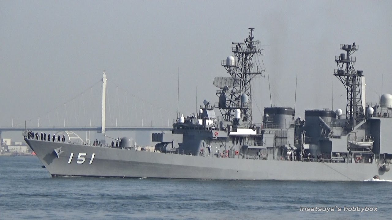 あさぎり DD 151 護衛艦 海上自衛隊 JMSDF - YouTube