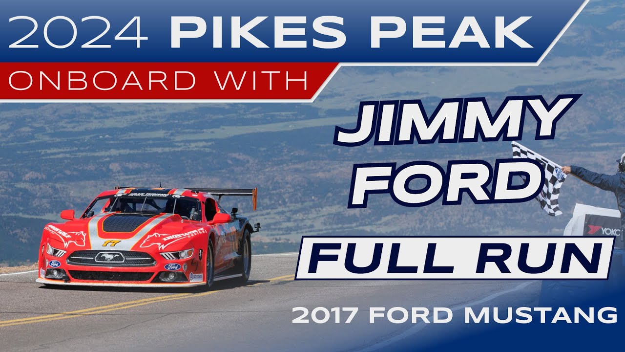 Jimmy Ford ROARS up the mountain for 6th Overall | Pikes Peak Race Day ...