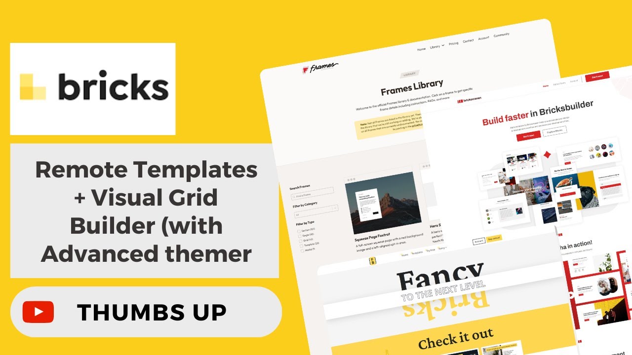 Bricks Builder: Unlimited Remote Templates + Advanced Themer adds ...