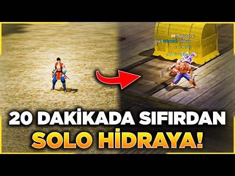 20 DAKİKADA EPSİZ 1 LEVELDEN SOLO HİDRAYA! ( TEK VİDEODA! ) | Metin2 Sıfırdan Özet