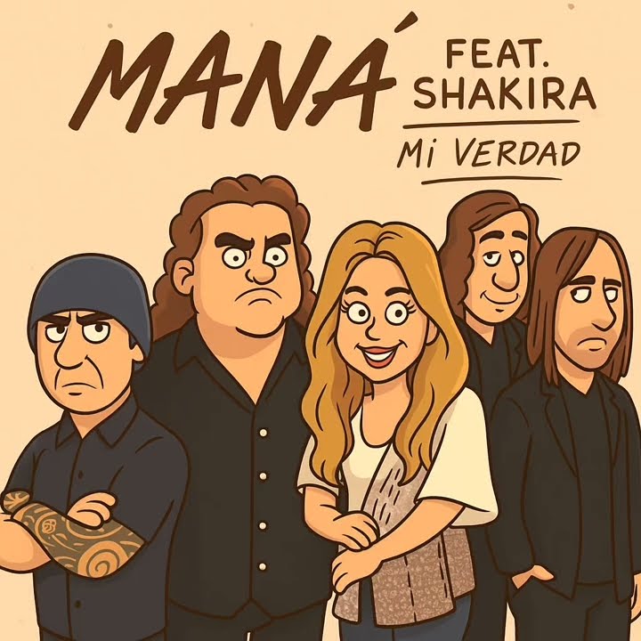 MANÁ & SHAKIRA MI VERDAD 2015 - YouTube