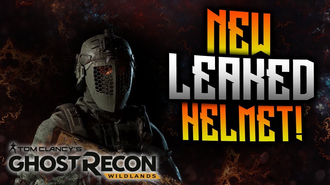 Ghost Recon Wildlands - NEW Leaked Helmet! - YouTube