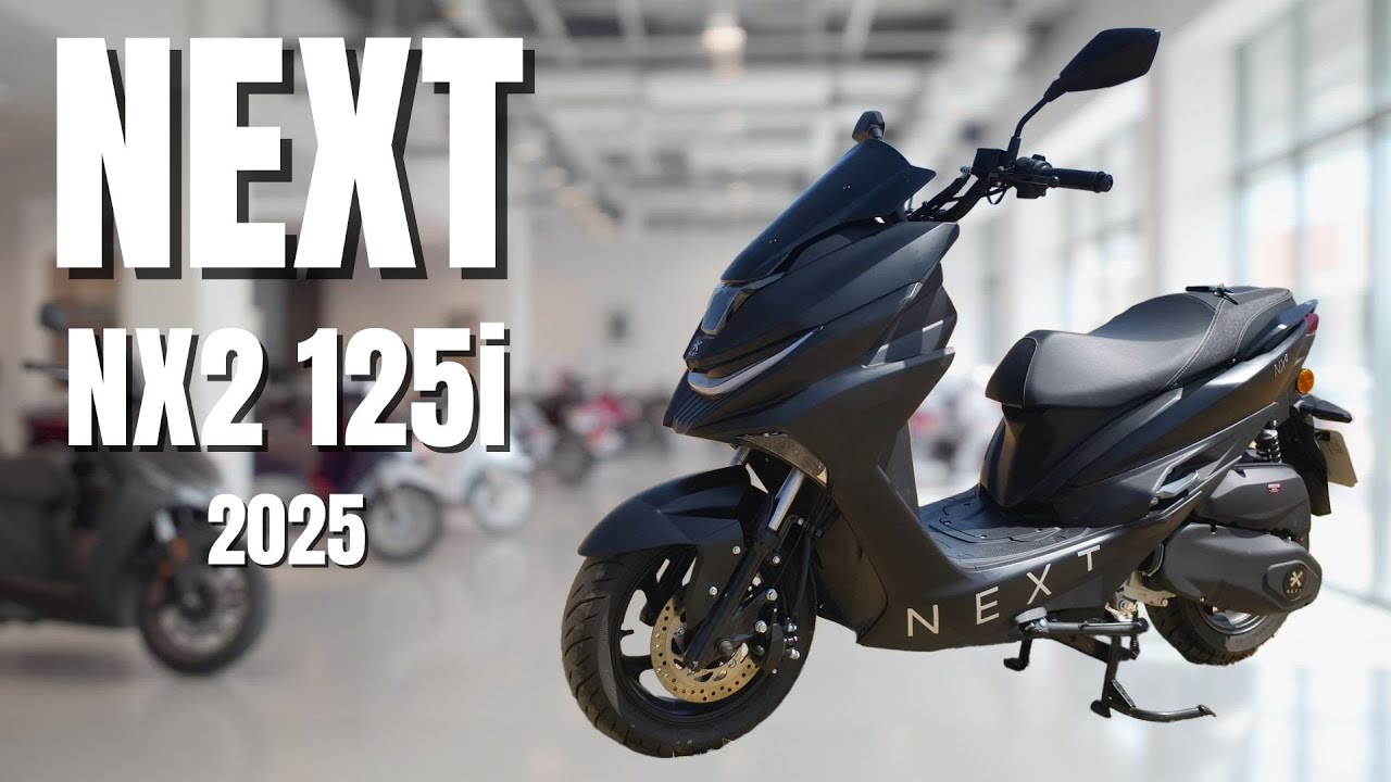 NEXT NX2 125i (2025) Test und Probefahrt – Der günstigste 125er Roller ...