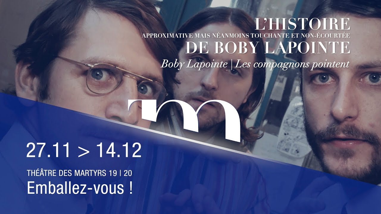 Teaser L'HISTOIRE (...) DE BOBY LAPOINTE - YouTube