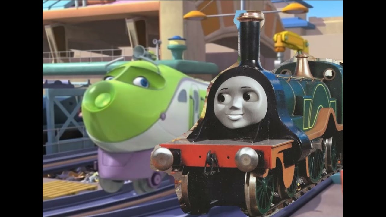 Emily the Emerald Engine meets Koko - YouTube