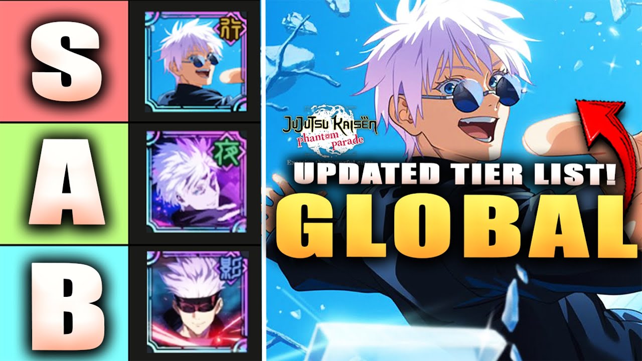 *NEW* GLOBAL TIER LIST! (Teen Gojo Edition plus changes) January 2025 ...