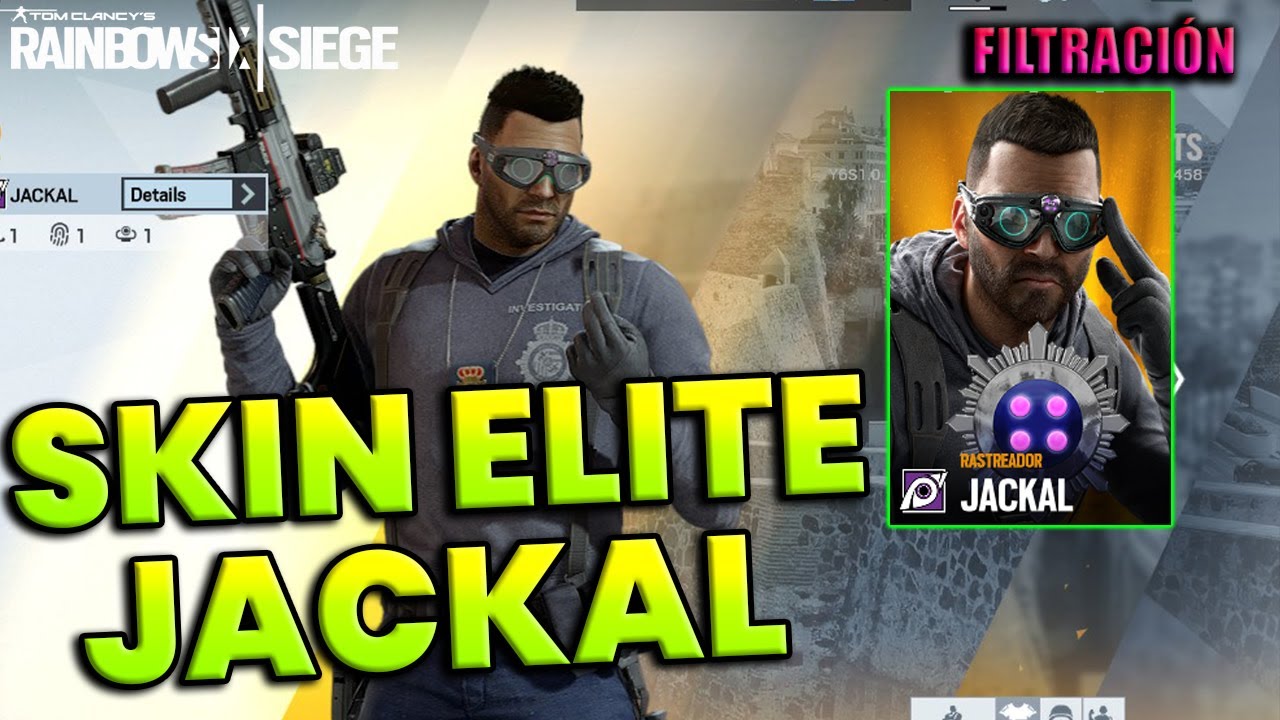 FILTRADA SKIN ELITE DE JACKAL Y SU CELEBRACIÓN | RAINBOW SIX SIEGE ...