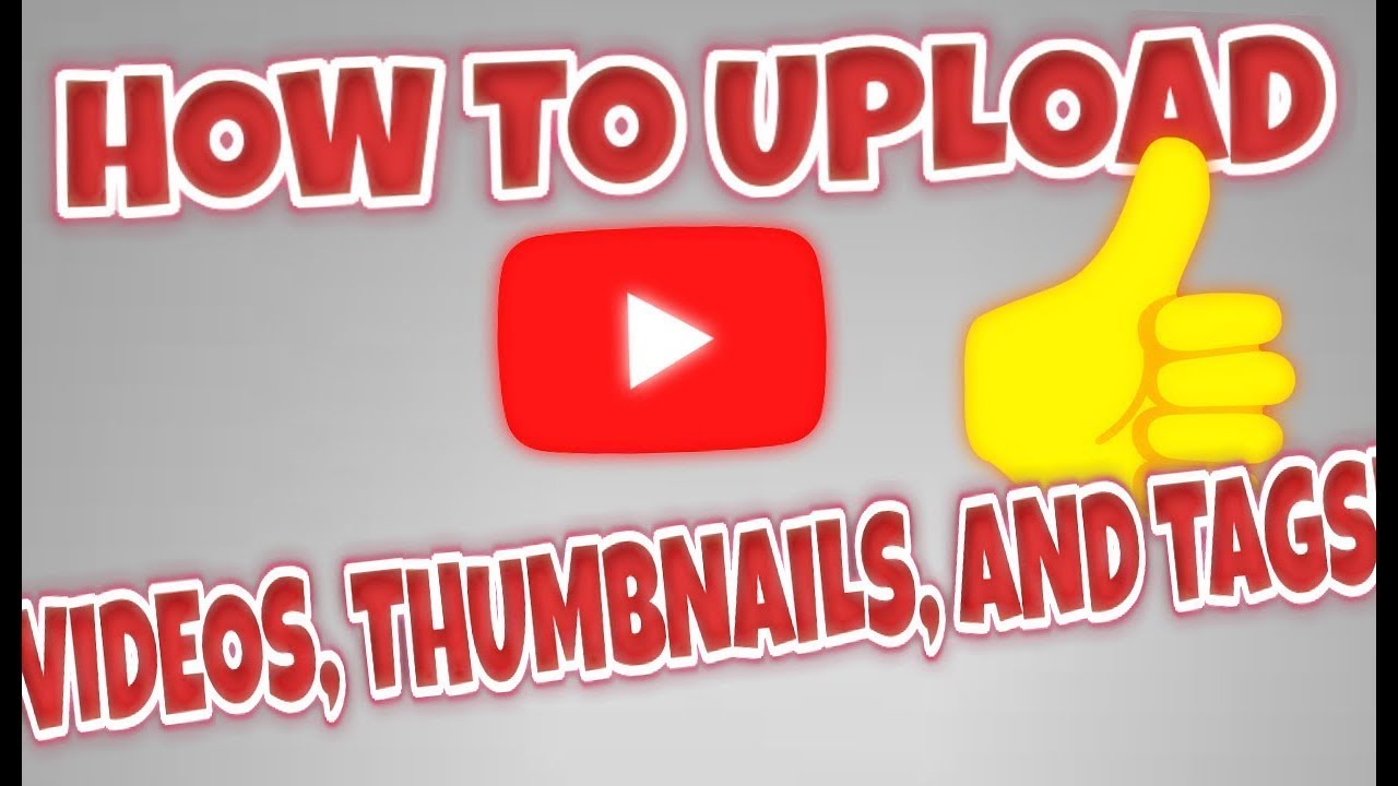 How to upload/video/Tags/Thumbnail on Android in 9 minute😎 - YouTube