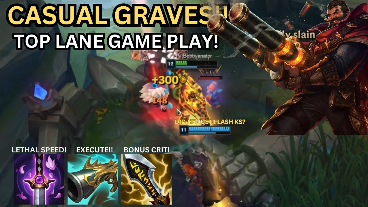 VERY CASUAL GRAVES GAMEPLAY! JUST RELAX, WATCH ME FARM, AND CHAT! A-Z ...
