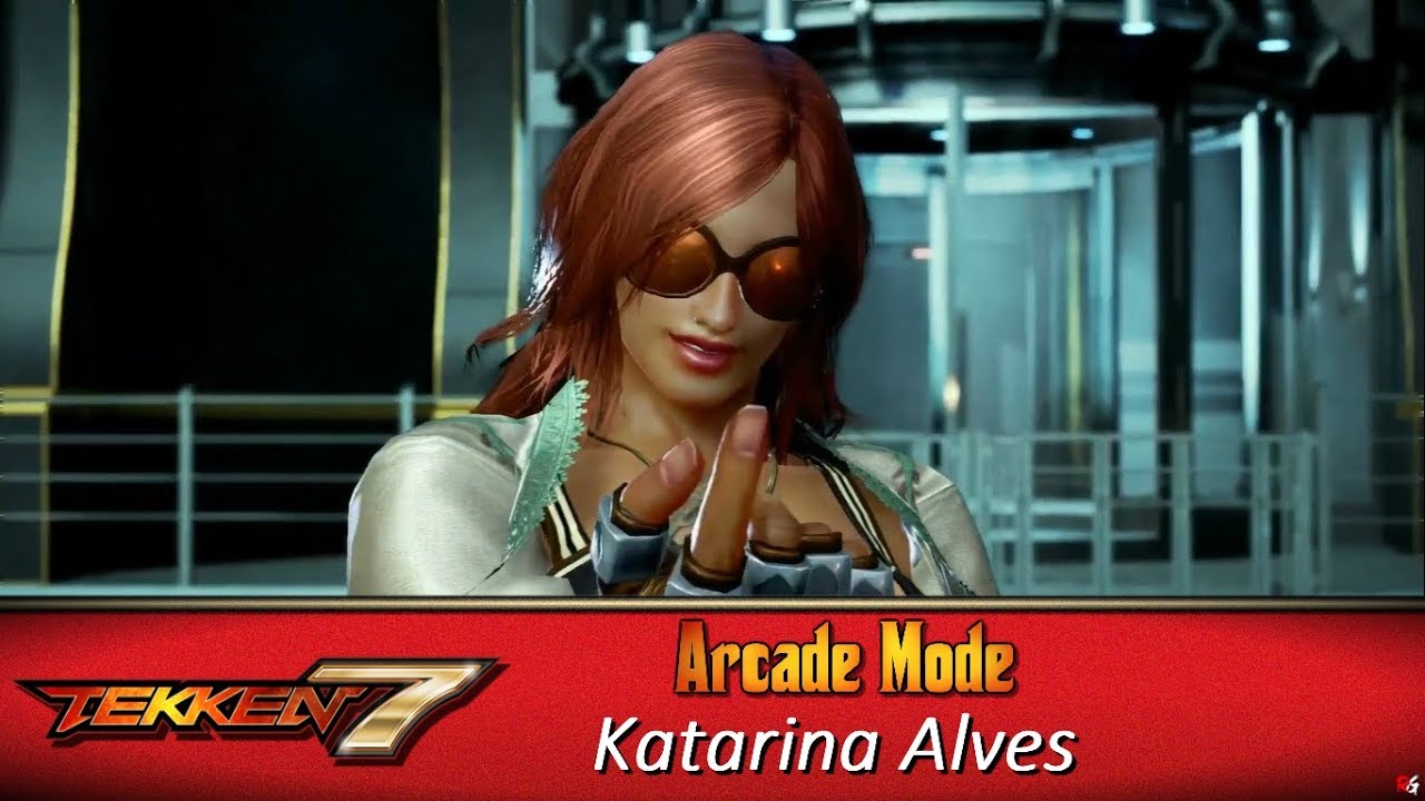 Tekken 7: Arcade Mode - Katarina Alves - YouTube