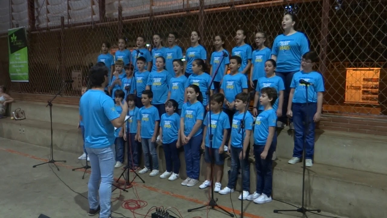 10ª Semana do Conhecimento - Apresentação do Coral Infantil Ceuclar ...