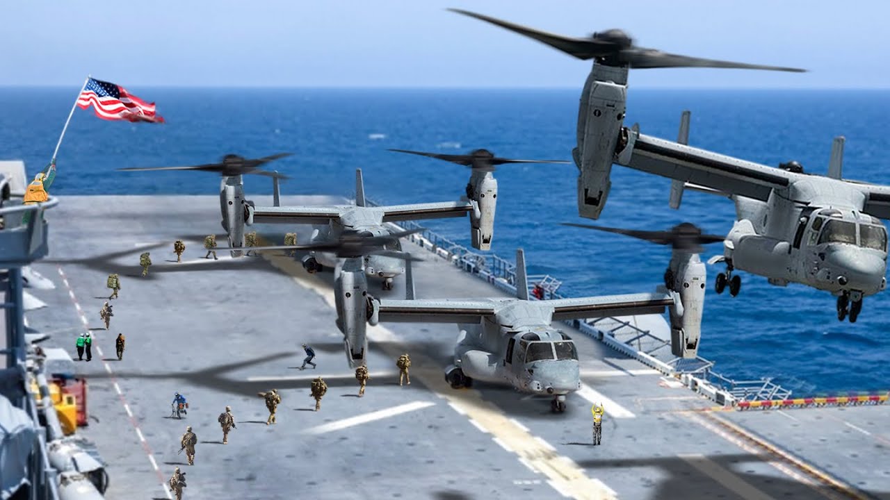 Venezuela SHOCKED! Fully Armed Elite US Marines Deployed Directly to ...