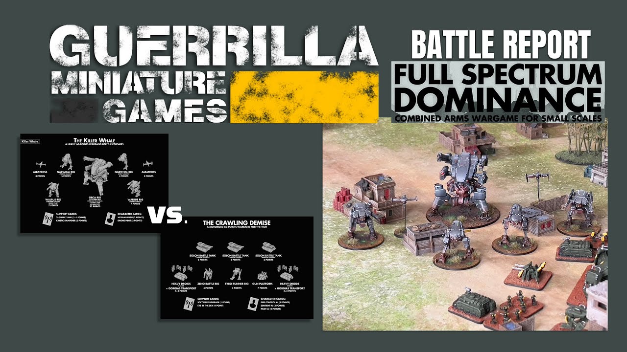 FULL SPECTRUM DOMINANCE Battle Report - The Tech vs. Corsairs - Part 2 ...