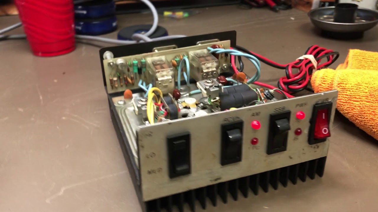 100 watt Linear Amplifier - YouTube