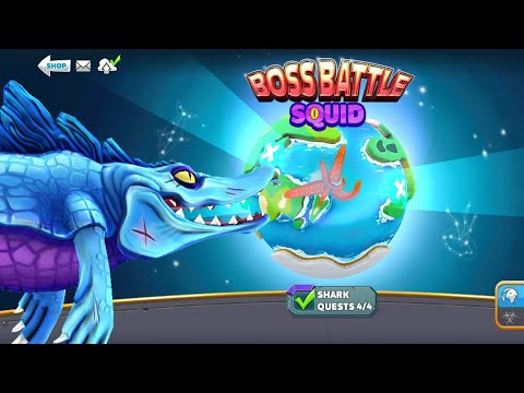 Giant Mr Snappy vs COLOSSAL SQUID (BOSS BATTLE) - YouTube