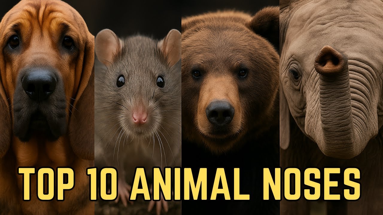 Top 10 Animals With the Best Sense of Smell | Part 1 (#10 to #6) - YouTube