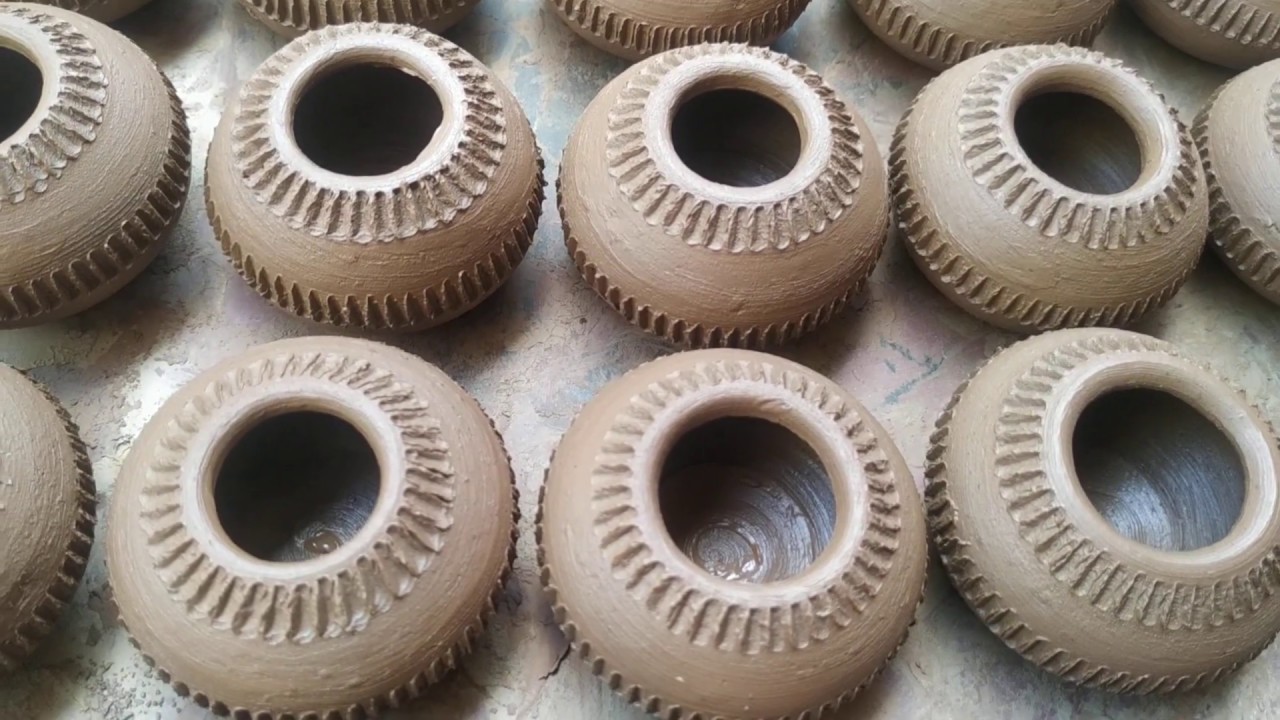 Mini edible clay pots | Small clay pots - YouTube