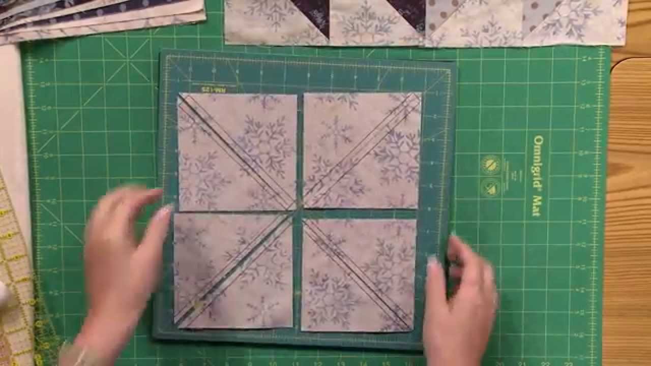 How to Make the Winter Shadows Quilt - YouTube
