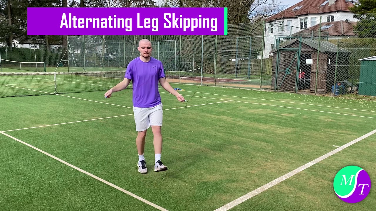 Alternating Leg Skipping - YouTube