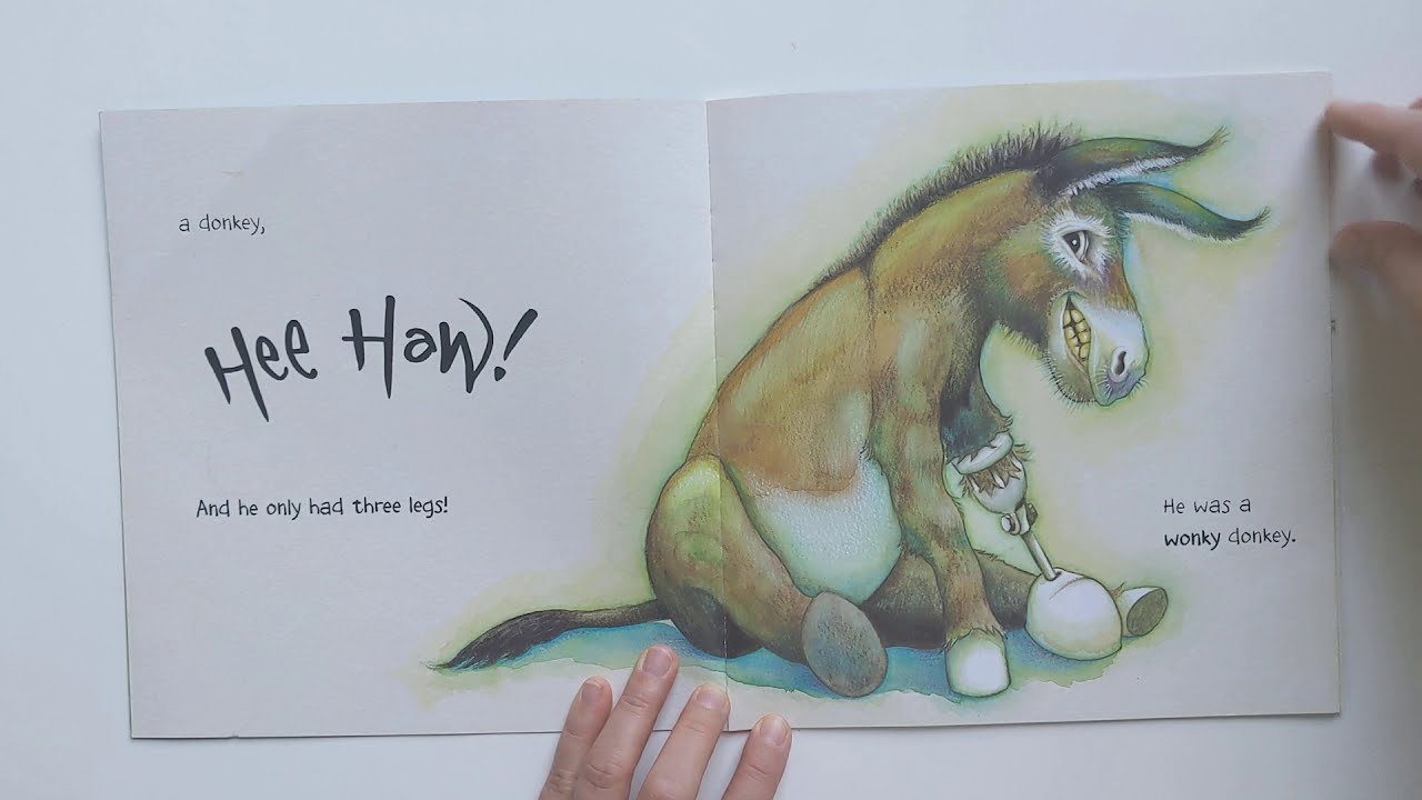 The Wonky Donkey - Read Aloud - YouTube