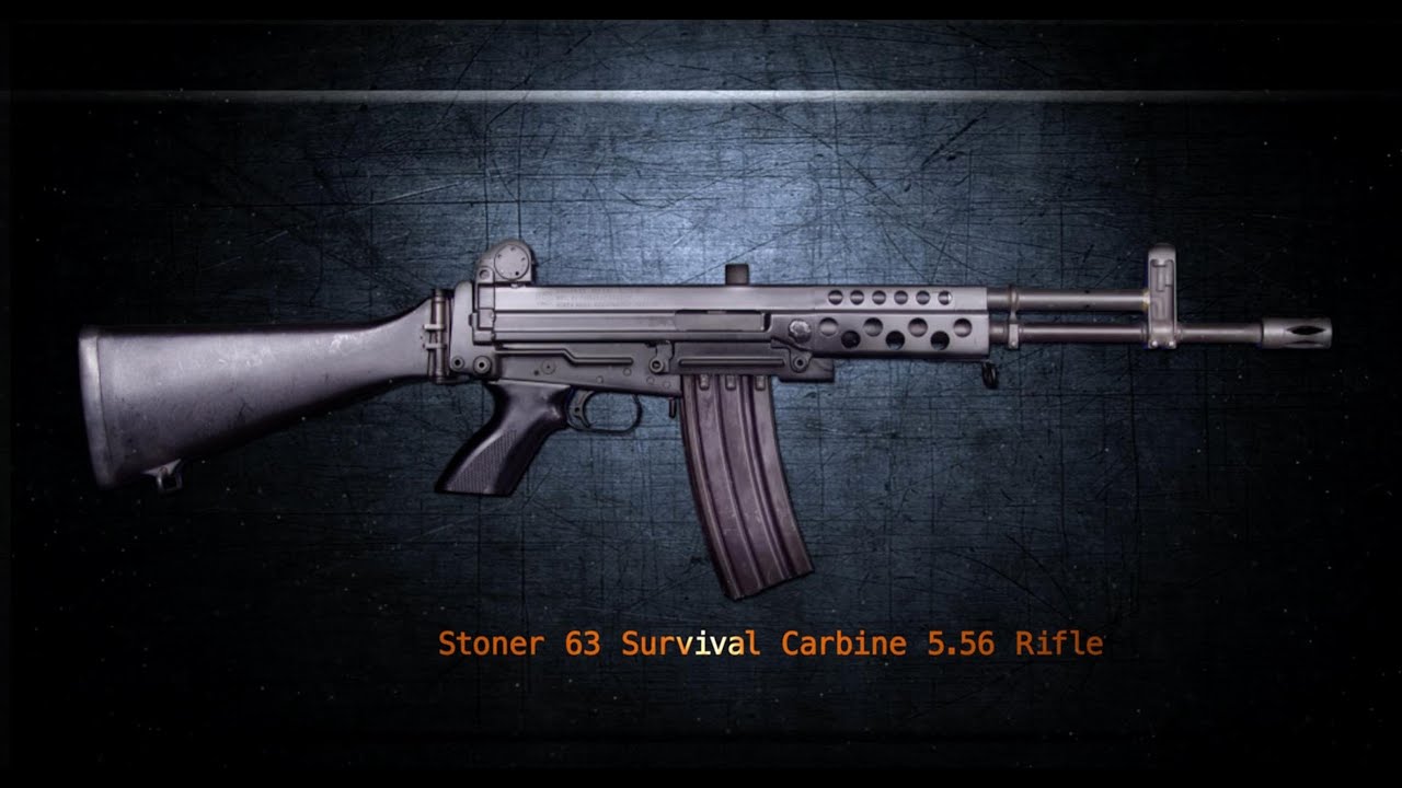 Stoner 63 Survival Carbine - Gun Talk with Jerry Tarble - YouTube