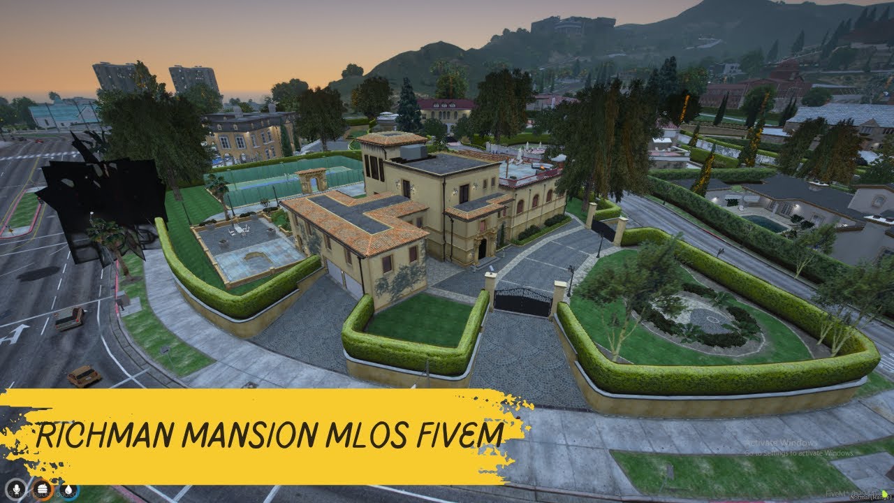 Richman mansion mlos fivem | Fivem Mods | Interior & map for Roleplay | FiveM mlo store - YouTube