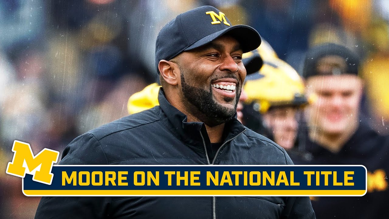 Michigan Head Coach Sherrone Moore Reflects on His Time as Interim HC ...