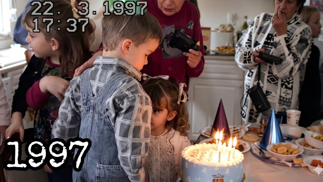 1997 My Son's 3rd Birthday Party With Classic Toy Story Cake - YouTube