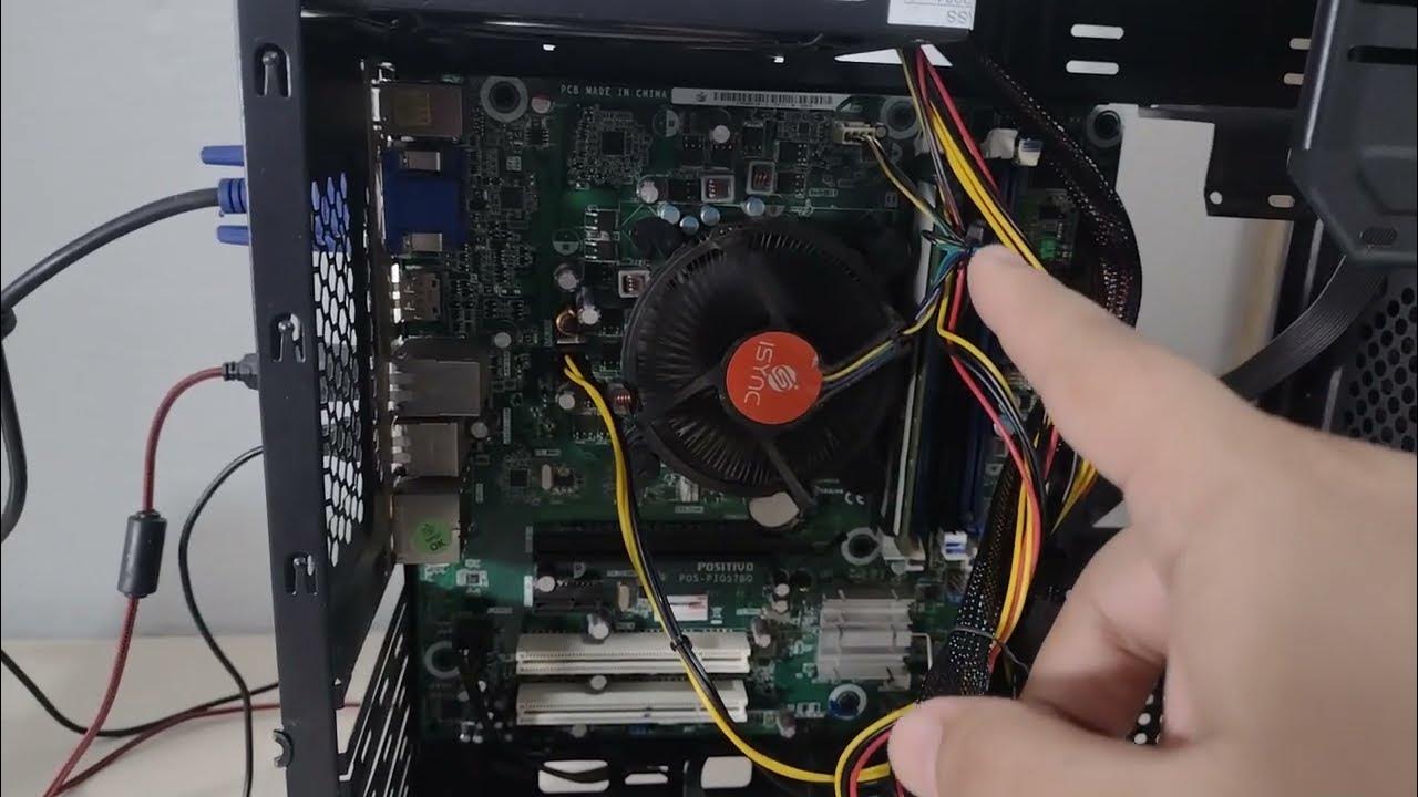 1 Beep longo e 2 beeps curtos ao ligar o Computador / PC - YouTube