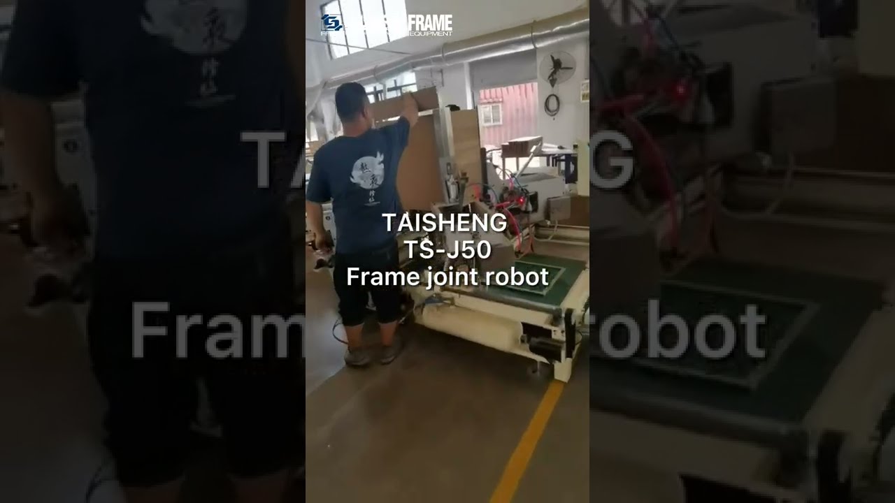 TS-J50 TAISHENG automatic framing joining robot for picture frames high ...