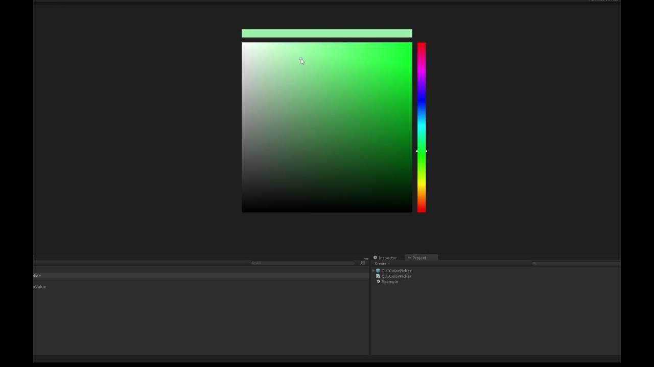 Color Picker for Unity UI in a single script/prefab - YouTube