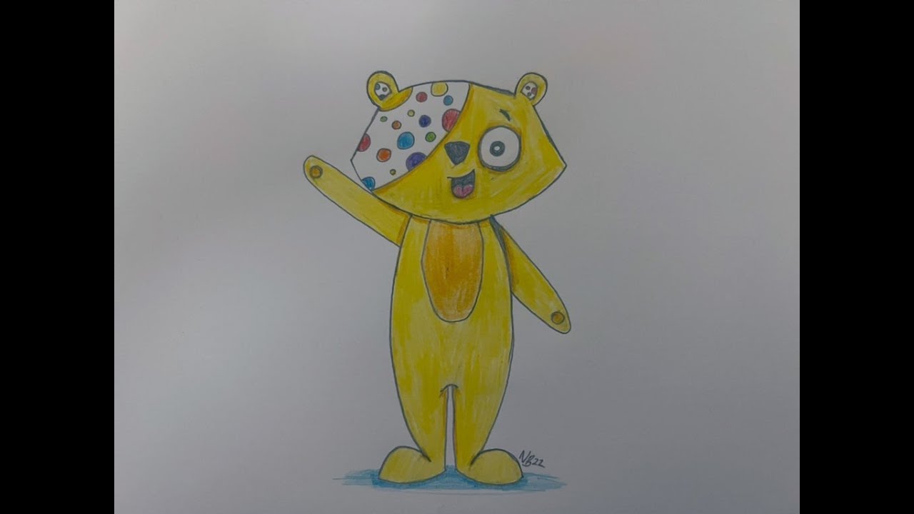 Pudsey Bear Draw Along! - YouTube