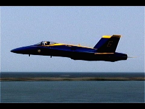 Blue Angels Very LOW Pass - Awesome Video Clip - MUST SEE !!! video ...