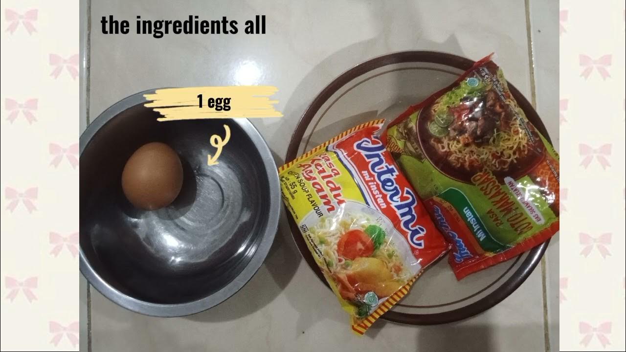 ( TUGAS BAHASA INGGRIS ) PROCEDURE TEXT - HOW TO MAKE " MIE NYEMEK ...