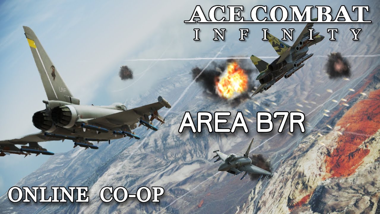 Area B7R (Co-Op) || ACE COMBAT INFINITY - YouTube
