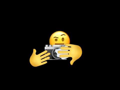 Emoji takes a picture of you - YouTube