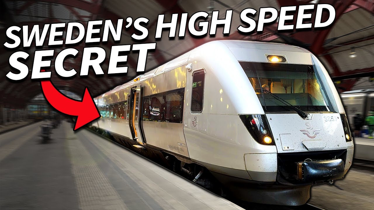 Sweden's High-Speed Train Nobody Knows About — SJ 3000 Review - YouTube