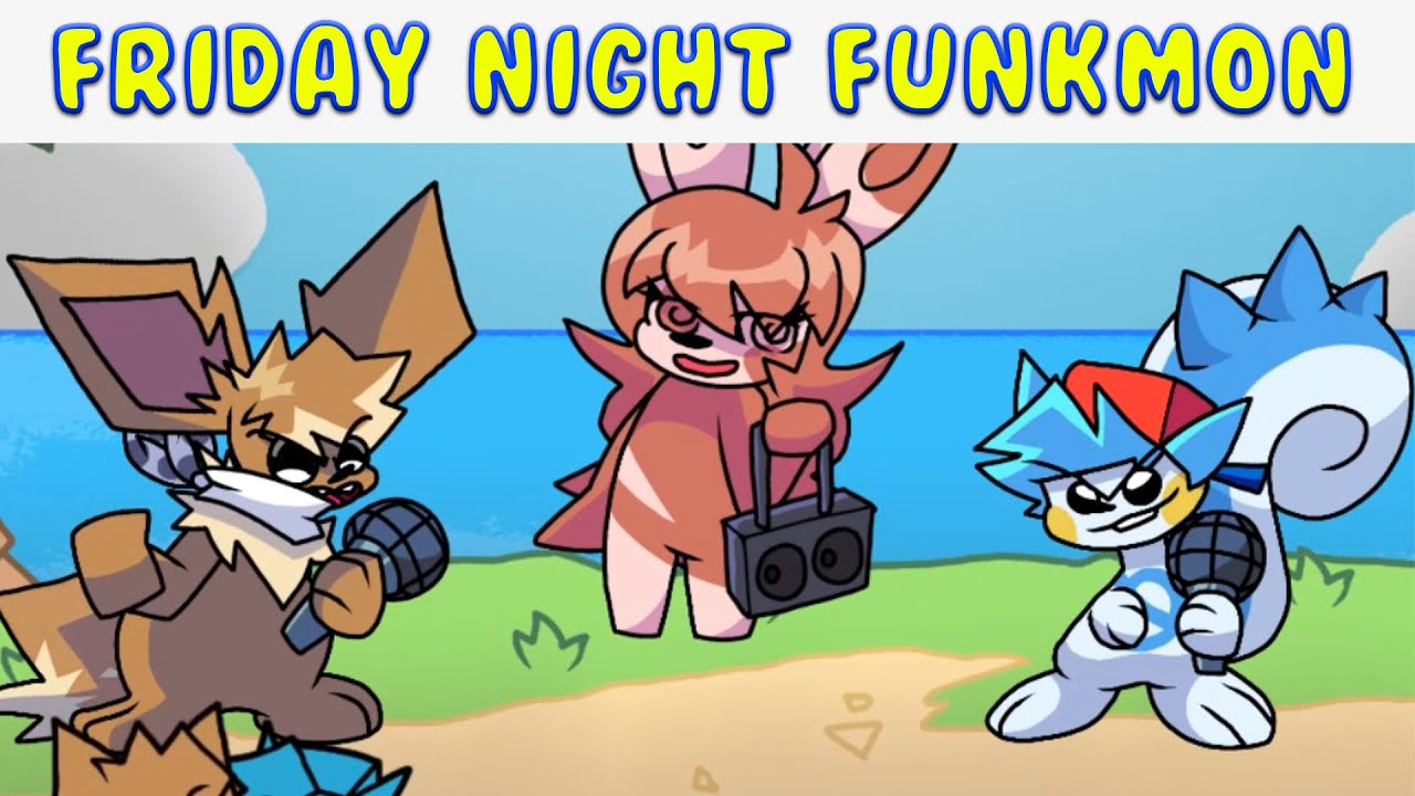 Friday Night Funkmon FULL WEEK + BONUS SONGS (FNF Pokemon Mod) - YouTube