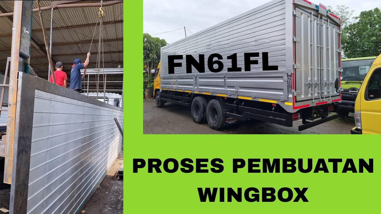 melihat step by step proses pembuatan wing box pada fighter X FN61FL ...
