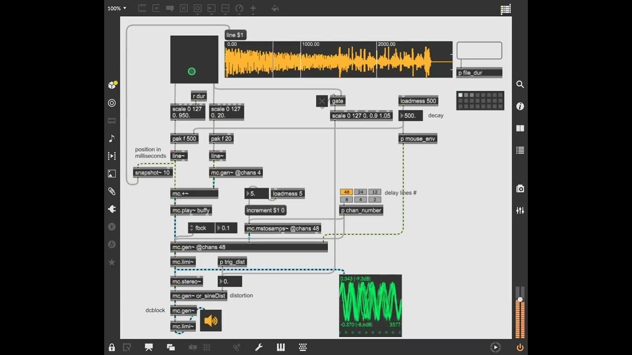 scrubber_48dL Max/MSP patch 01 - YouTube