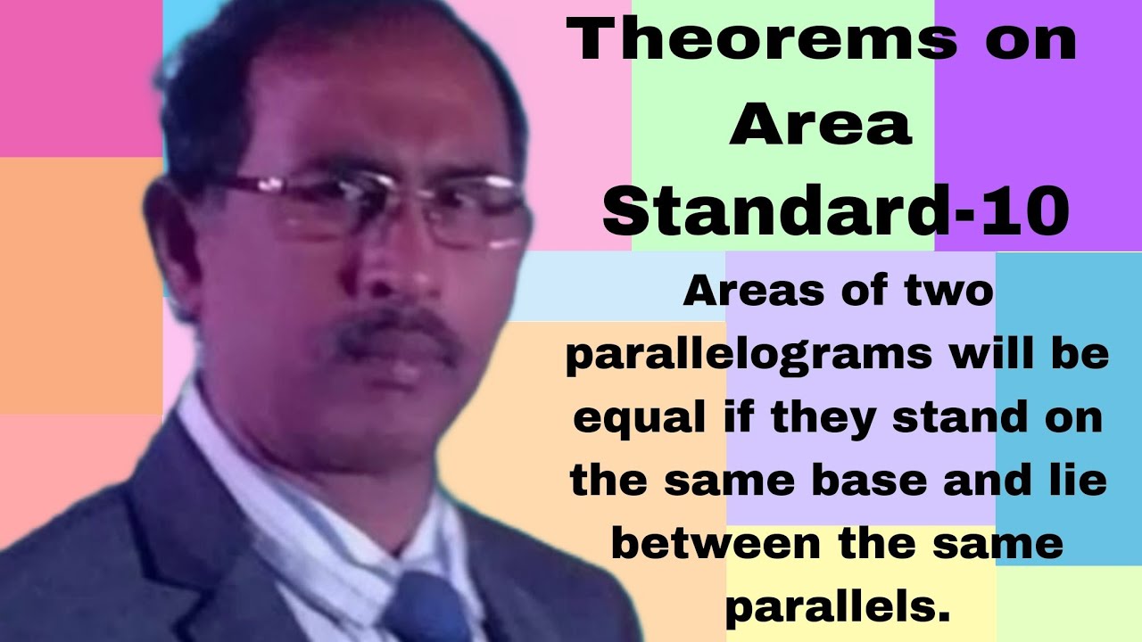 Theorems of area based on parallelograms - YouTube
